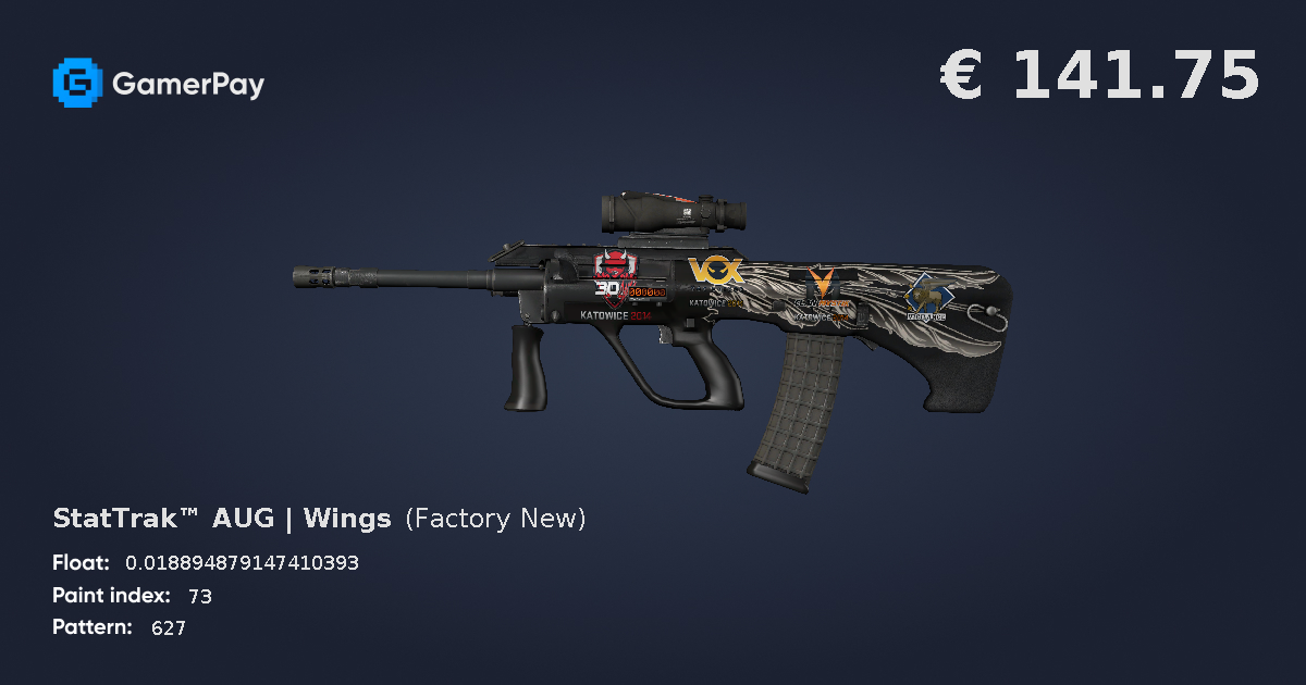 StatTrak™ AUG | Wings on GamerPay