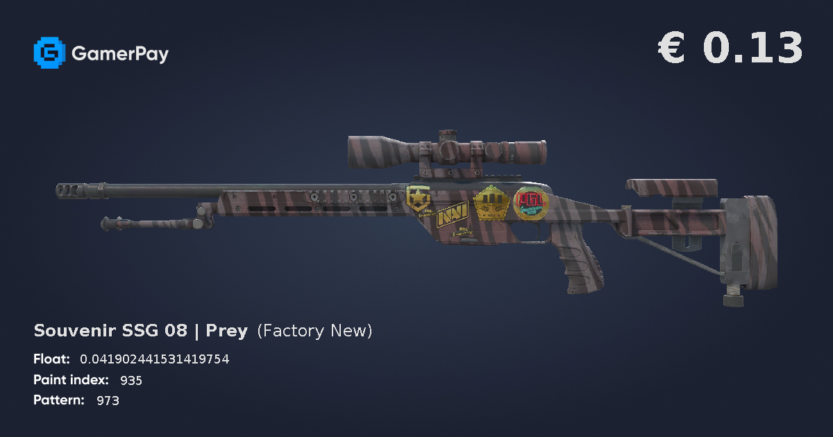 Souvenir SSG 08 | Prey on GamerPay