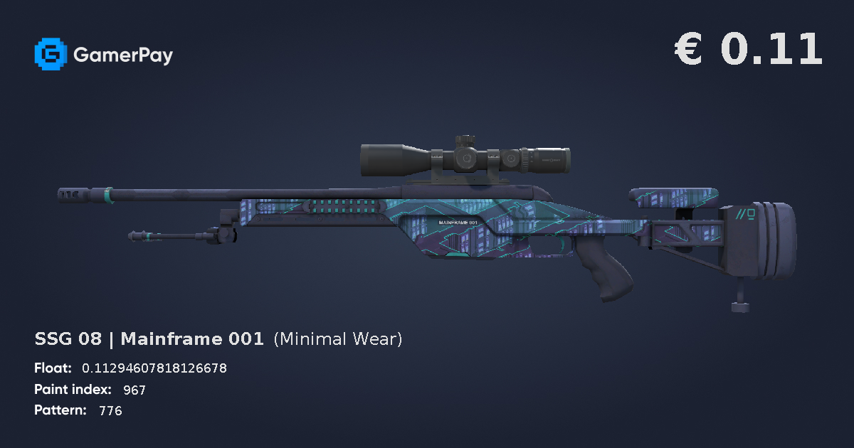 SSG 08 | Mainframe 001 on GamerPay