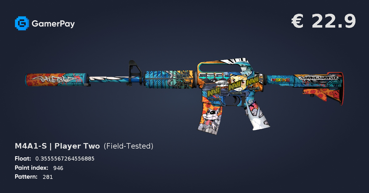 M4A1-S | Player Two on GamerPay