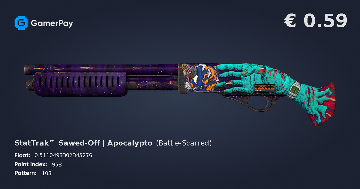 StatTrak™ Sawed-Off | Apocalypto on GamerPay