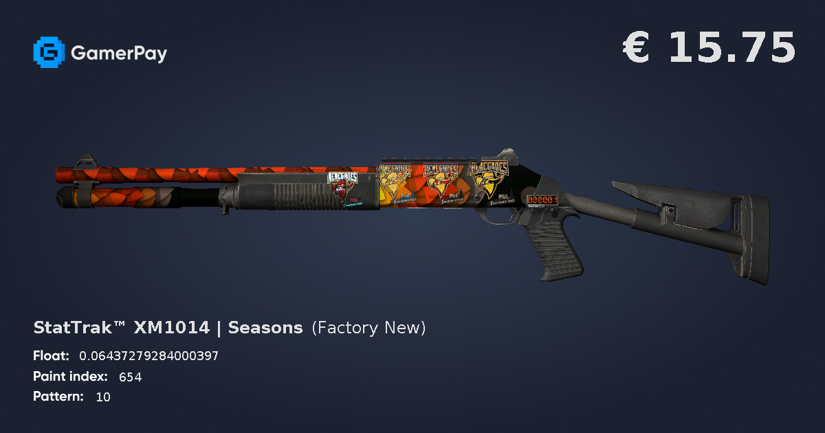 StatTrak™ XM1014 | Seasons on GamerPay