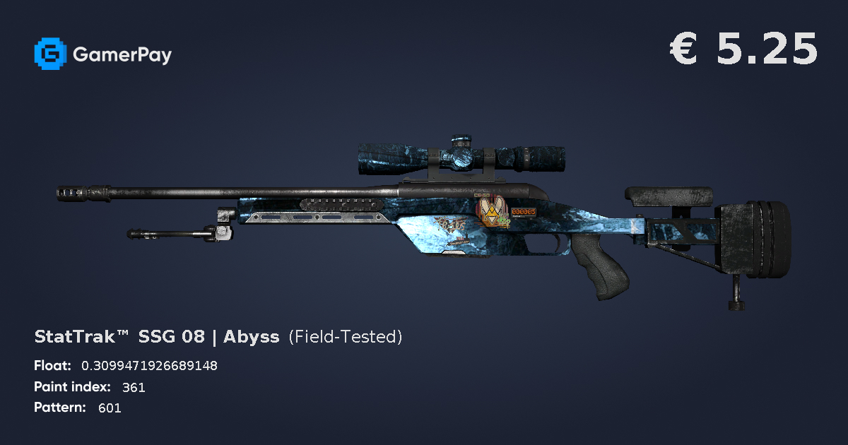 StatTrak™ SSG 08 | Abyss on GamerPay