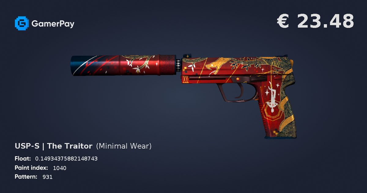 USP-S | The Traitor on GamerPay