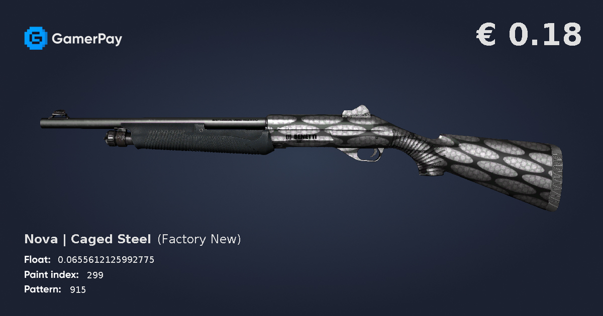 Nova | Caged Steel on GamerPay