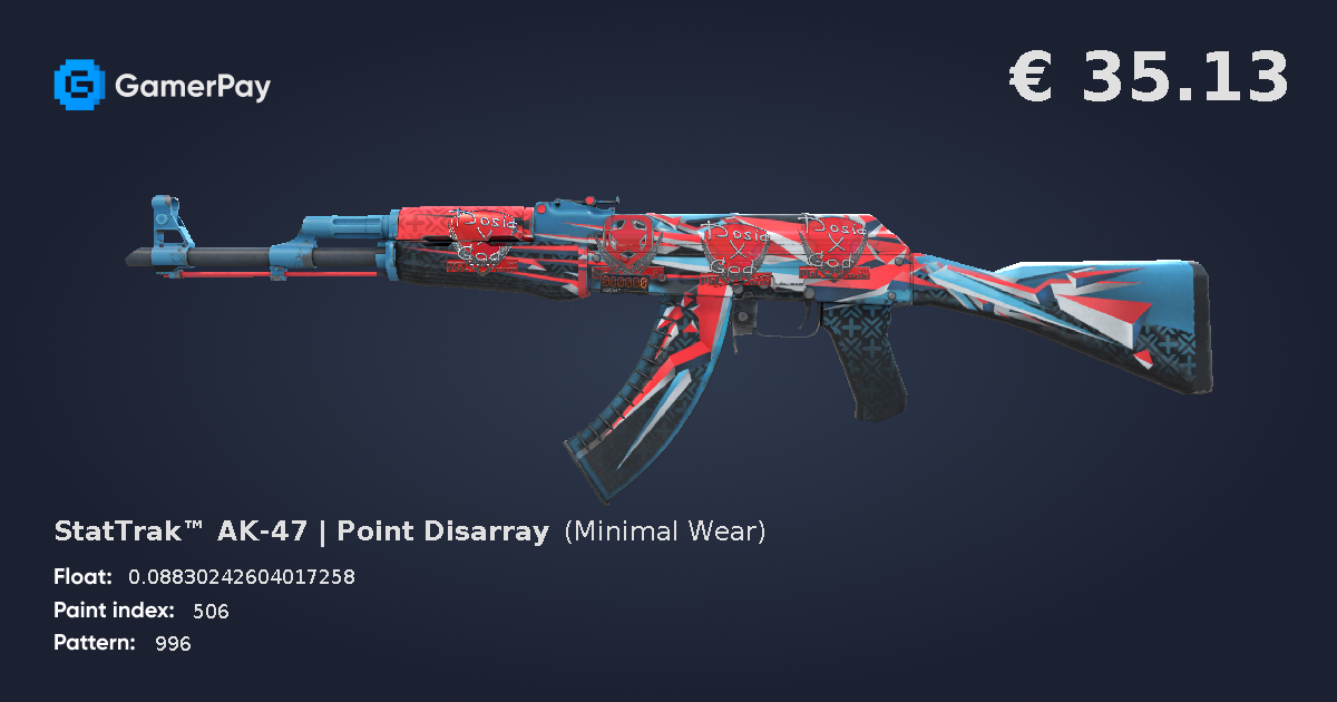 StatTrak™ AK-47 | Point Disarray on GamerPay