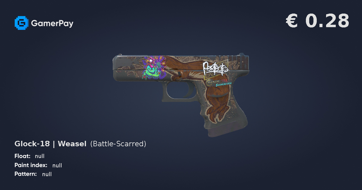 Glock-18 | Weasel on GamerPay
