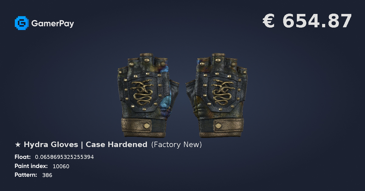 Hydra Gloves | Case Hardened on GamerPay