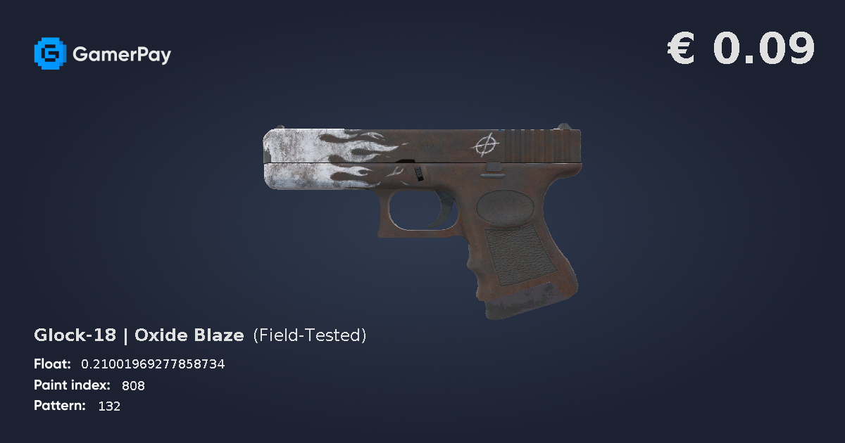 Glock-18 | Oxide Blaze on GamerPay