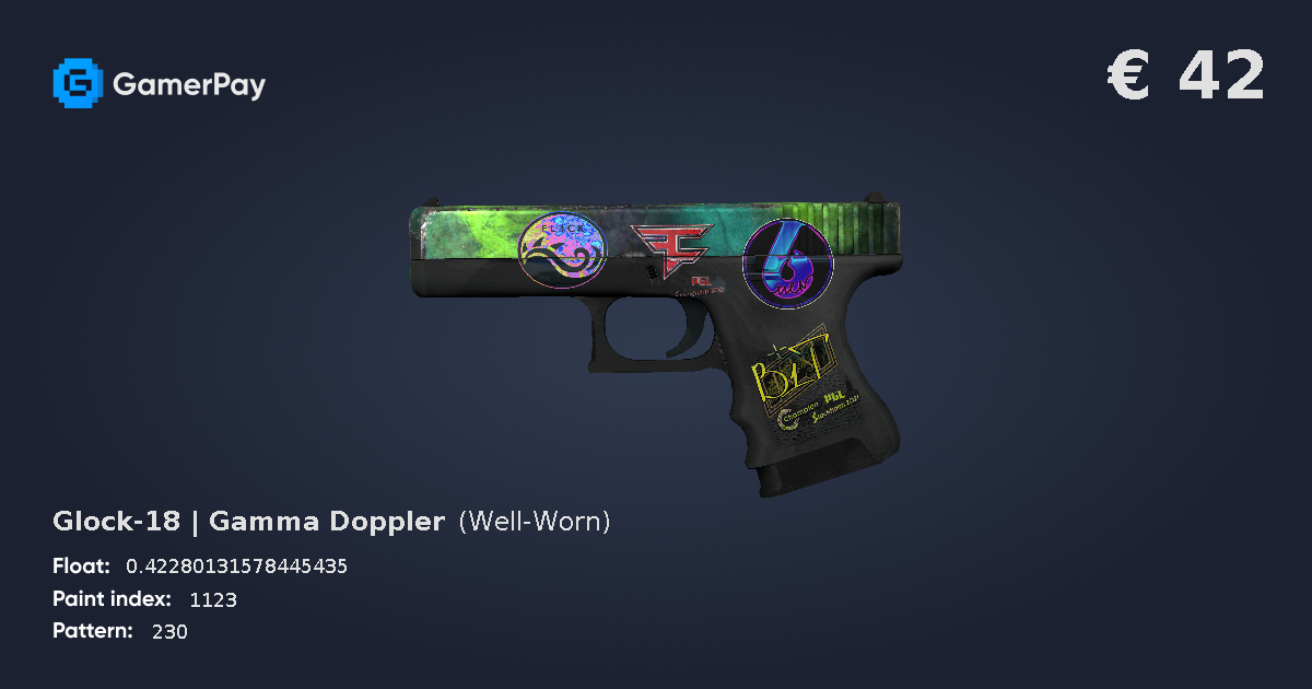 Glock-18 | Gamma Doppler Phase 4 on GamerPay
