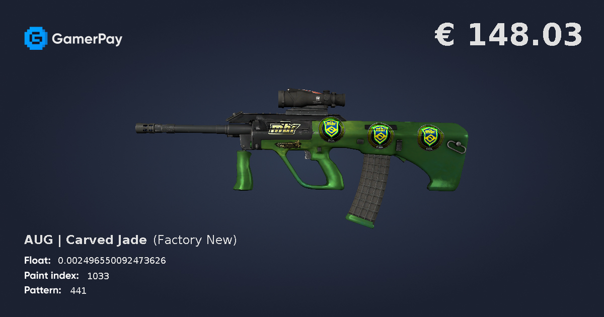 AUG | Carved Jade on GamerPay