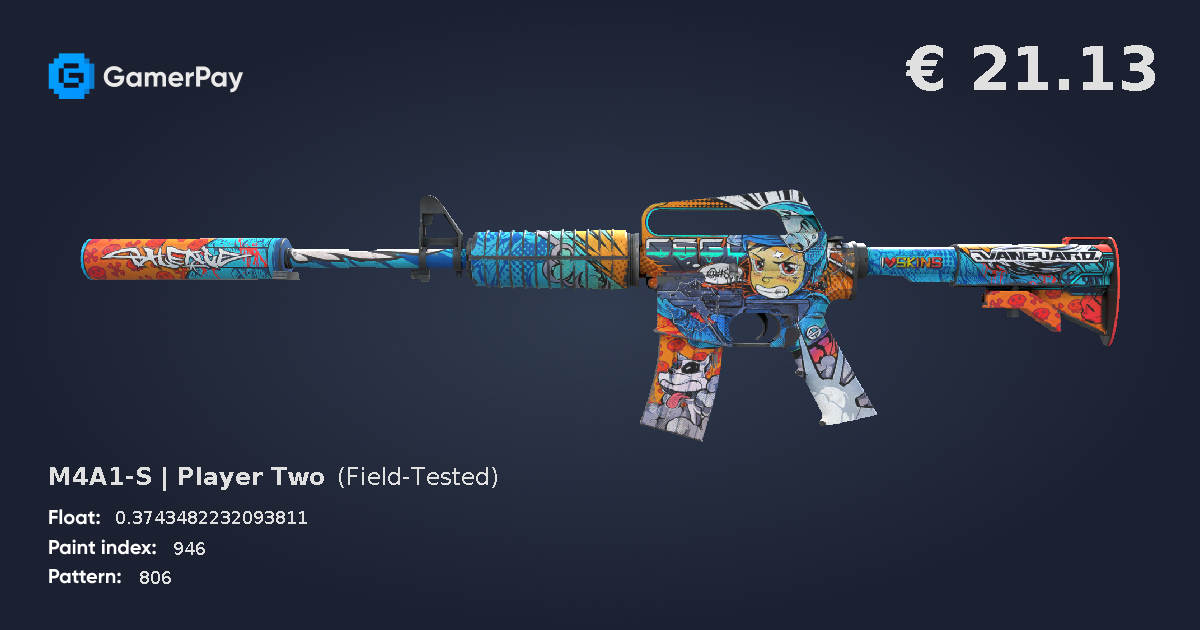 M4A1-S | Player Two on GamerPay