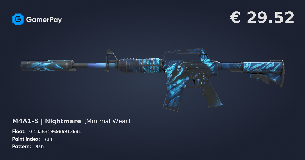 M4A1-S | Nightmare on GamerPay