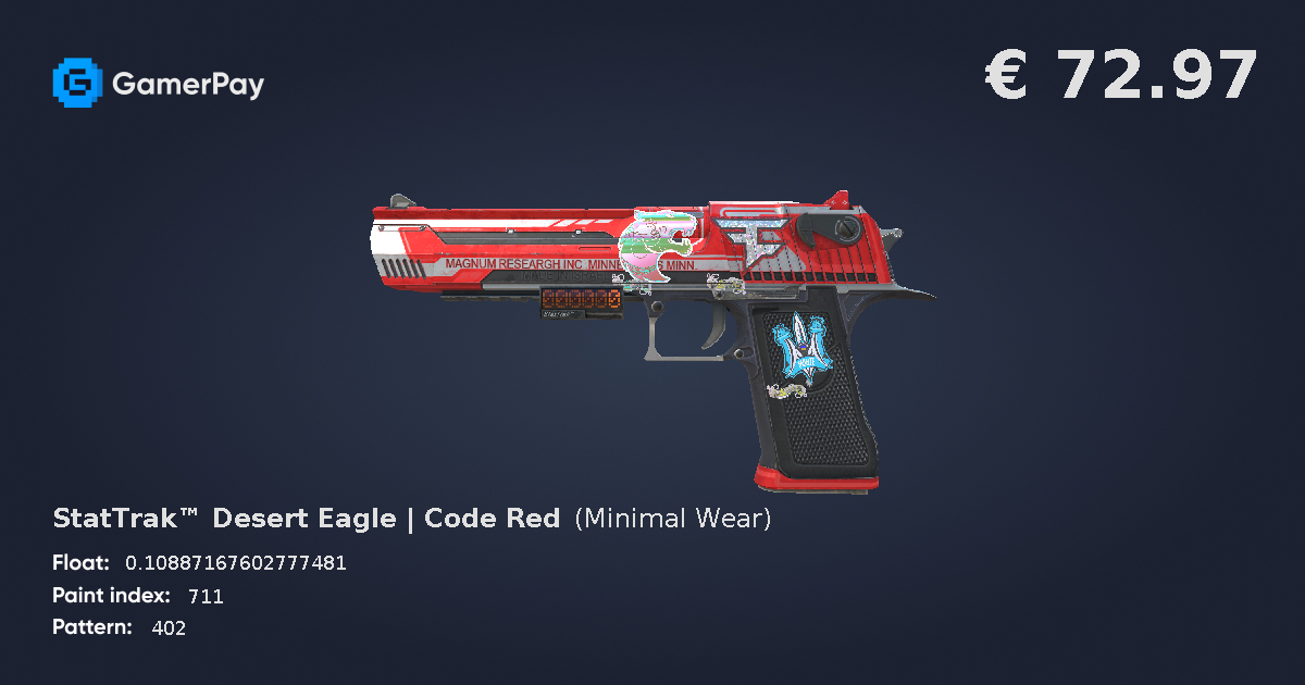 StatTrak™ Desert Eagle | Code Red on GamerPay