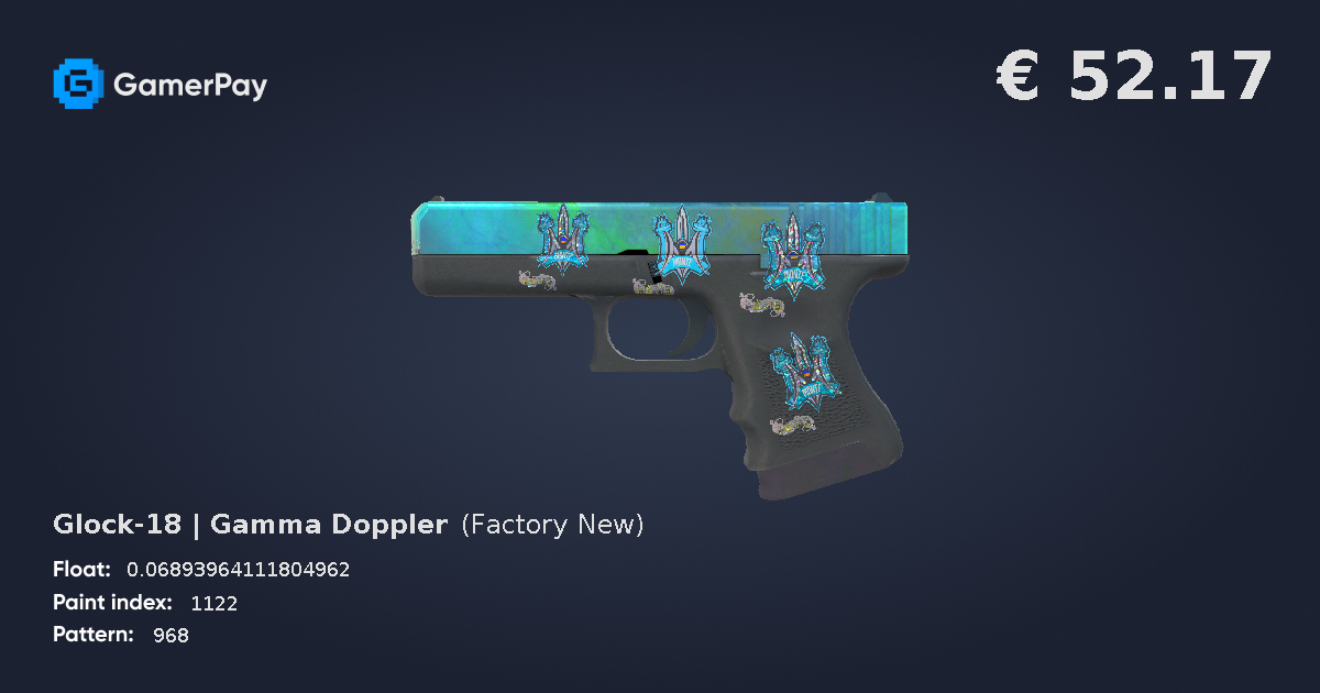 Glock-18 | Gamma Doppler Phase 3 on GamerPay