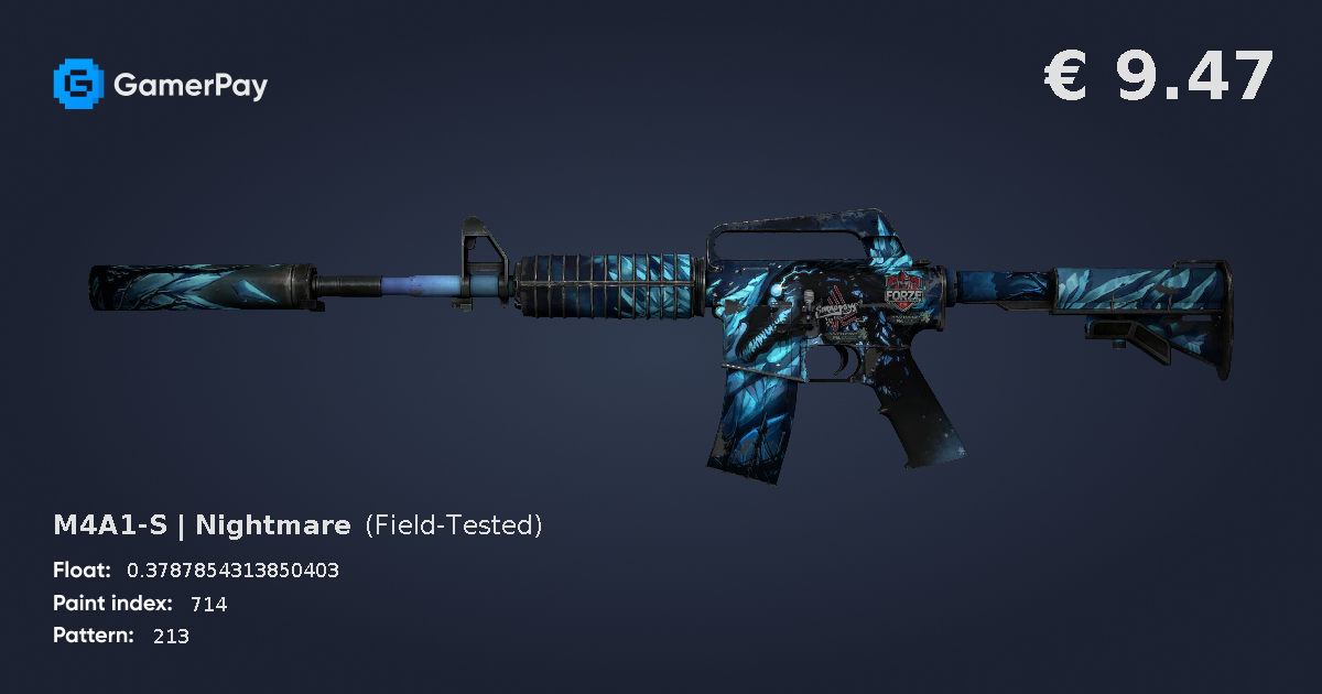 M4A1-S | Nightmare on GamerPay
