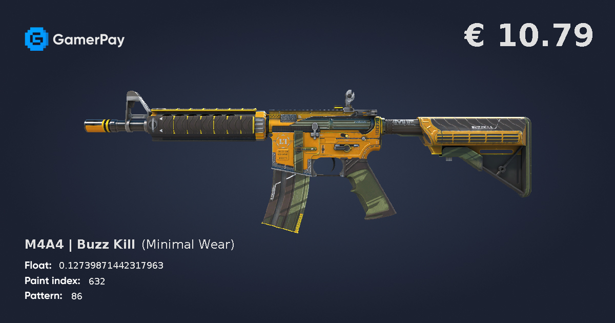 M4A4 | Buzz Kill on GamerPay