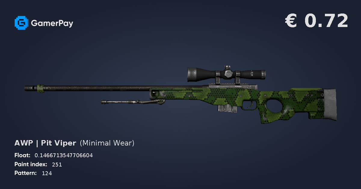 AWP | Pit Viper on GamerPay