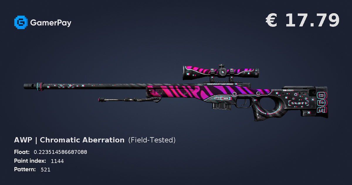 AWP | Chromatic Aberration on GamerPay