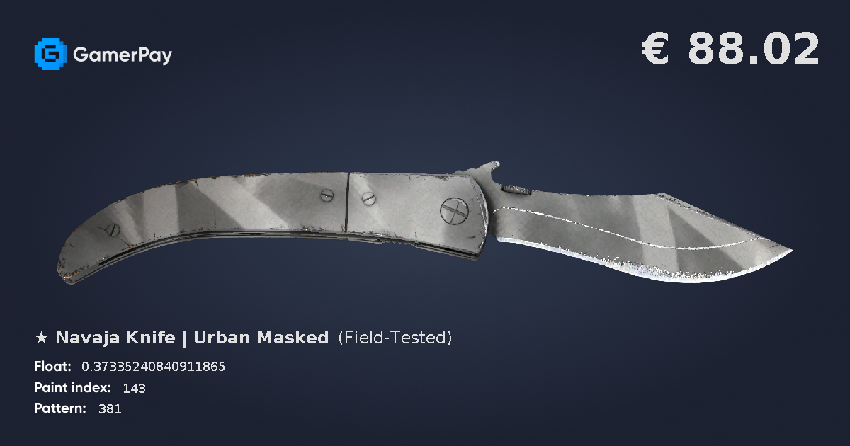 Navaja Knife | Urban Masked on GamerPay