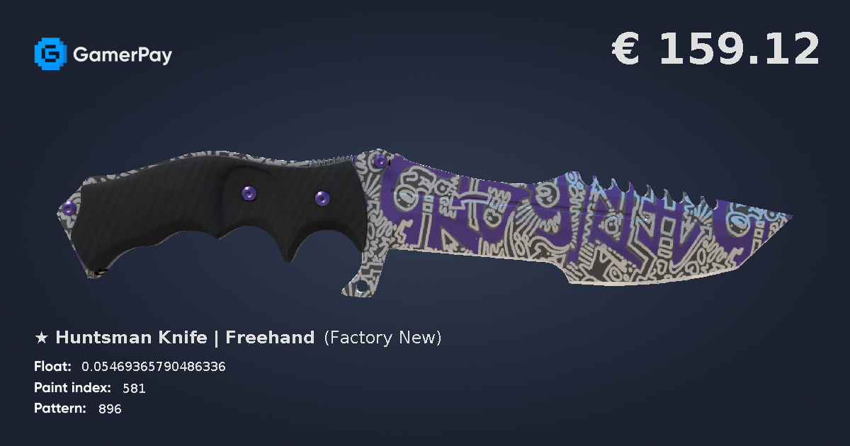Huntsman Knife | Freehand on GamerPay