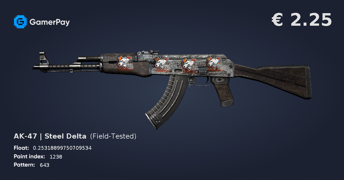 AK-47 | Steel Delta on GamerPay