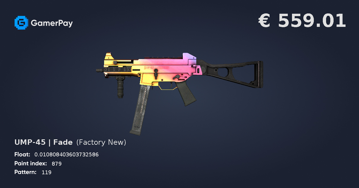 UMP-45 | Fade on GamerPay