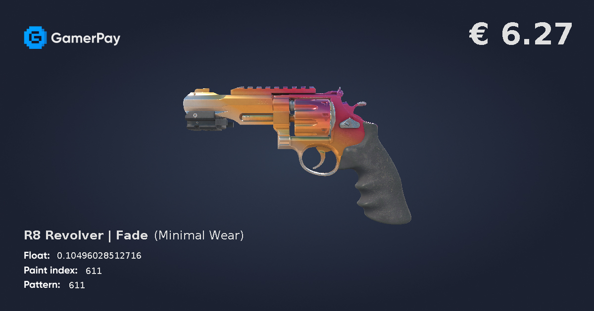 R8 Revolver | Fade on GamerPay