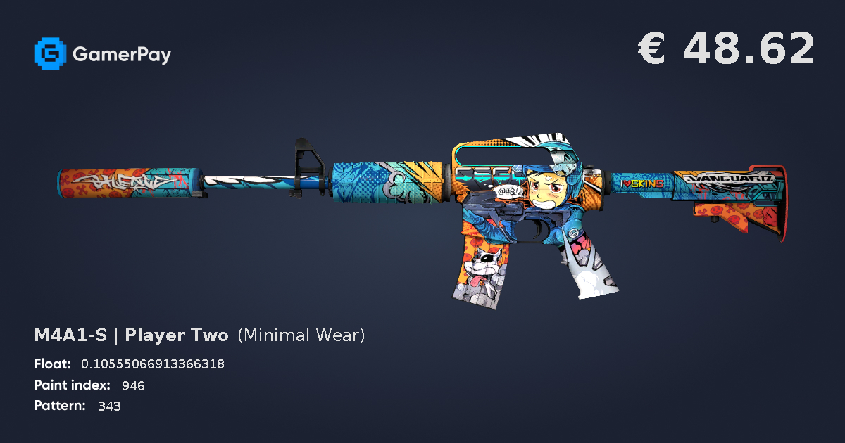 M4A1-S | Player Two on GamerPay