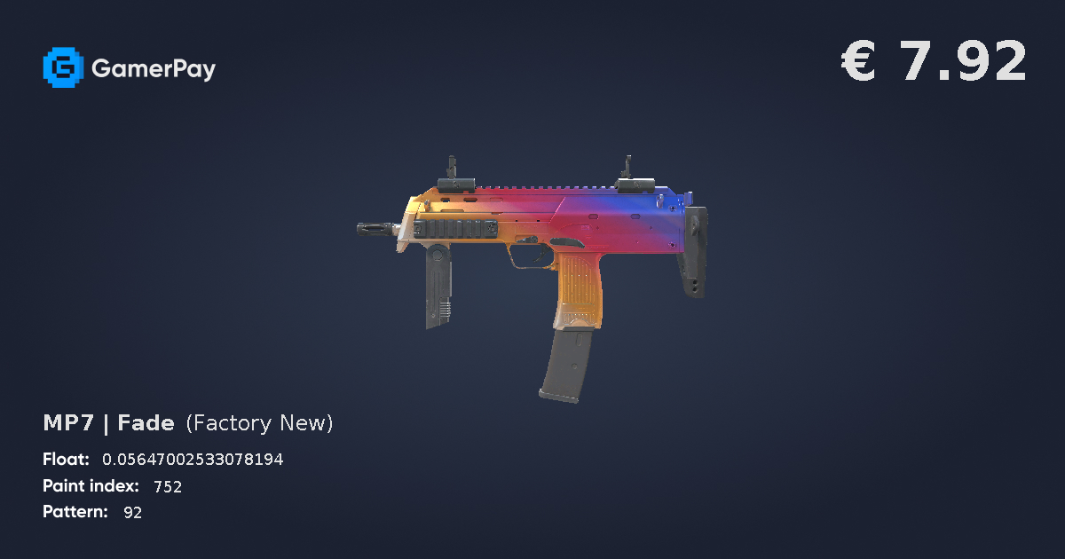 MP7 | Fade on GamerPay