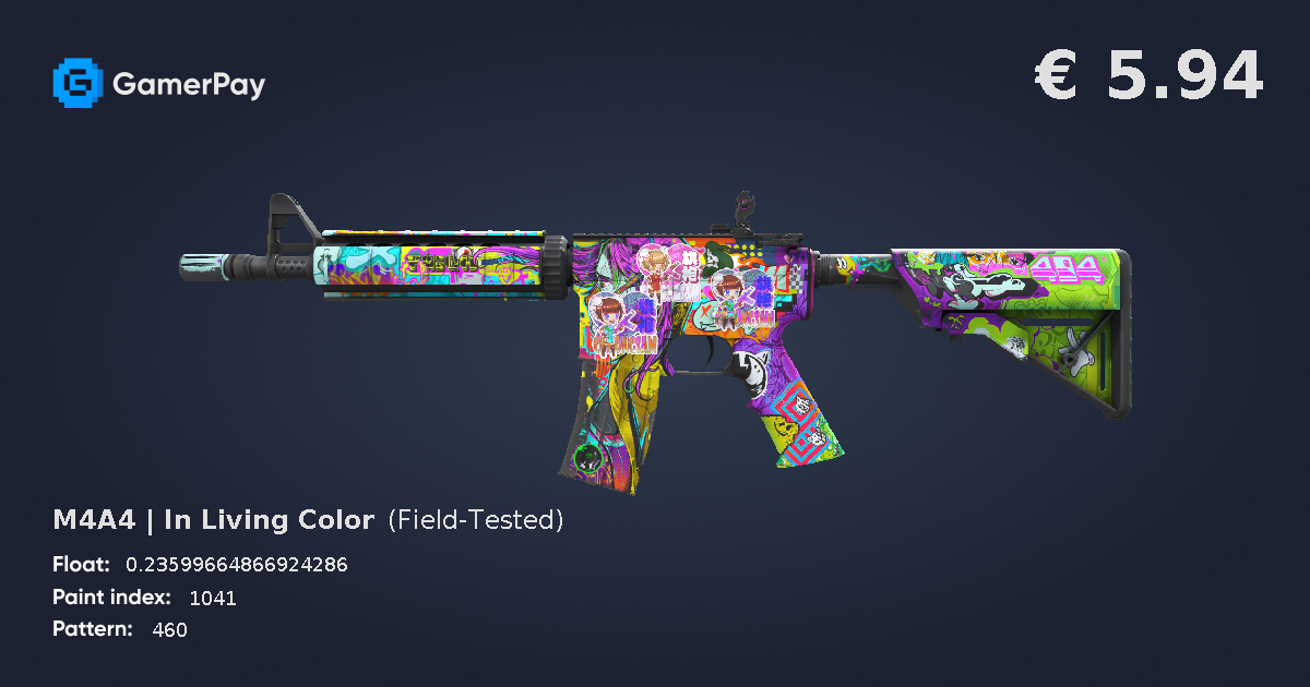 M4A4 | In Living Color on GamerPay