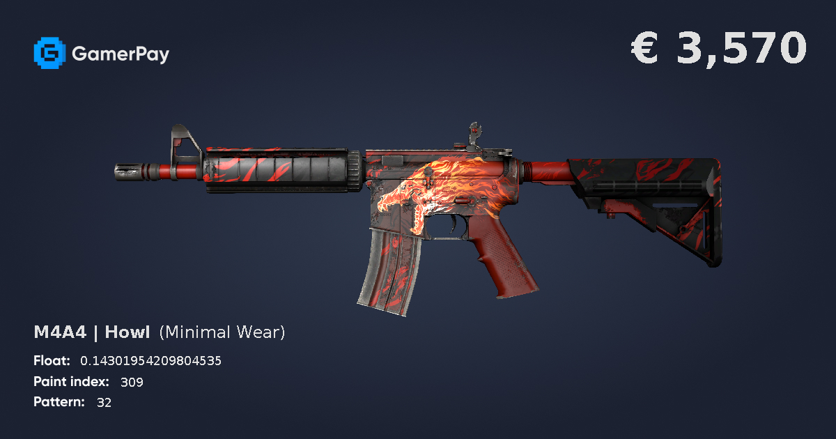 M4A4 | Howl on GamerPay