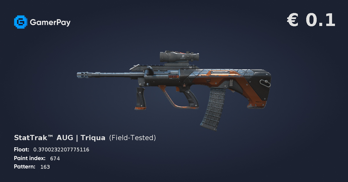 StatTrak™ AUG | Triqua on GamerPay