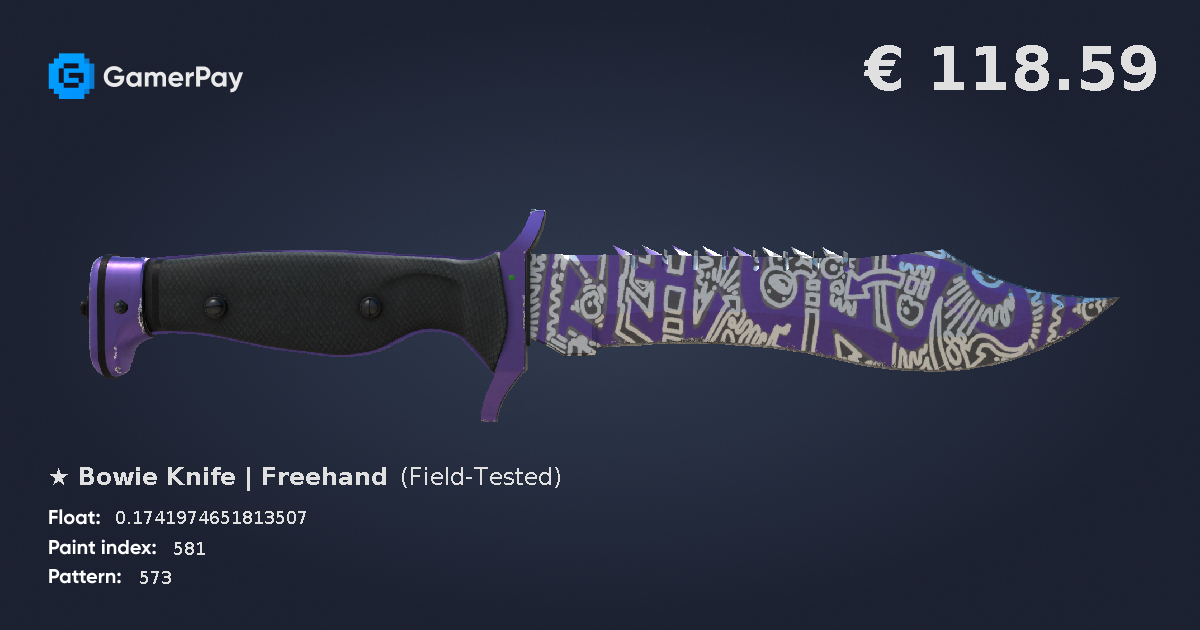 Bowie Knife | Freehand on GamerPay