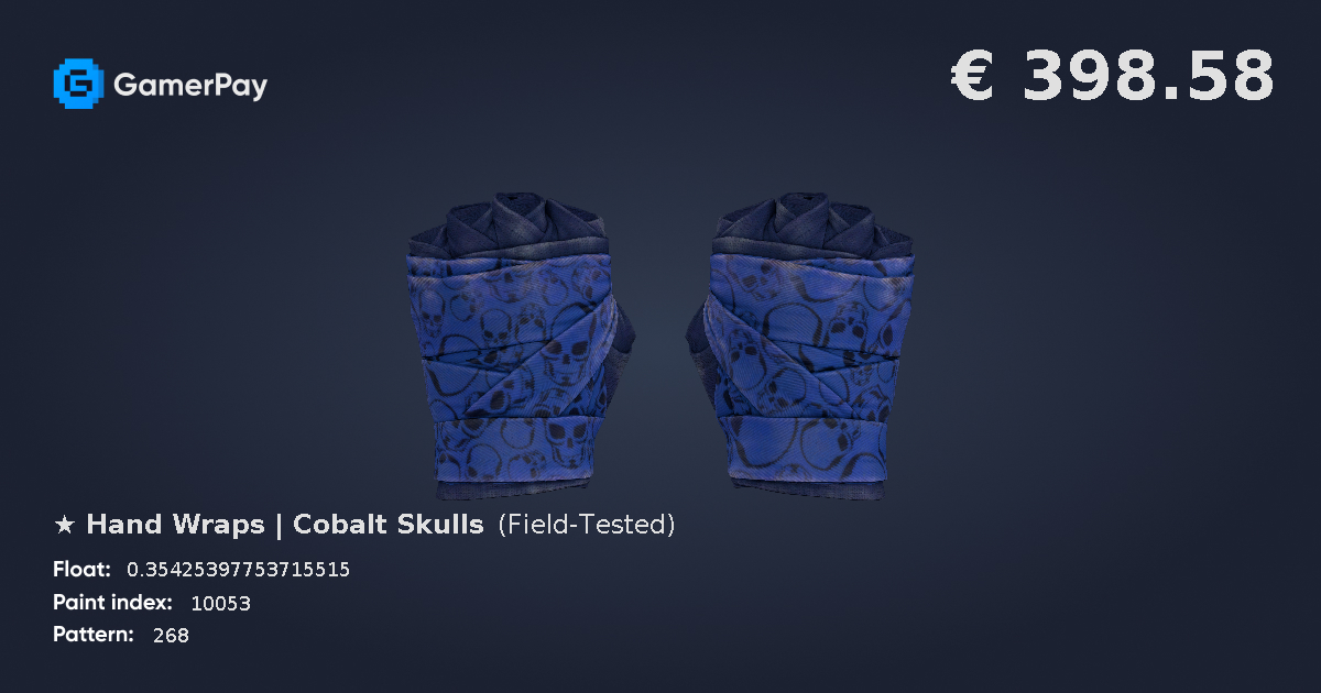 Hand Wraps | Cobalt Skulls on GamerPay