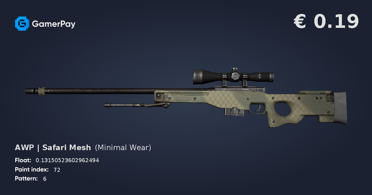 AWP | Safari Mesh on GamerPay