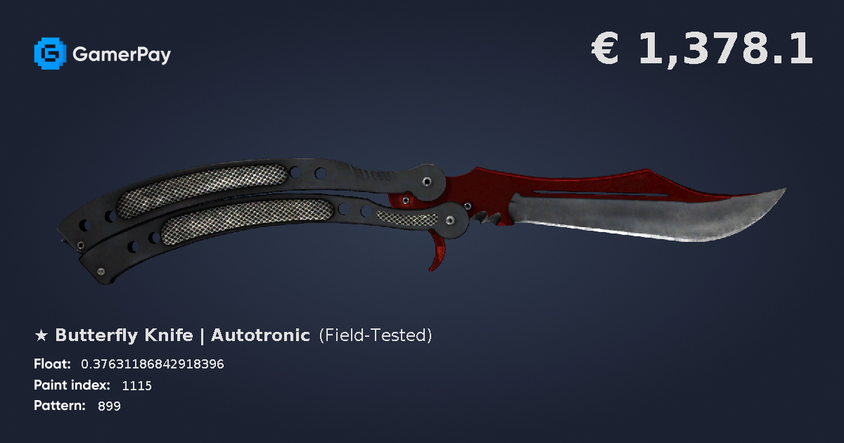 Butterfly Knife | Autotronic on GamerPay