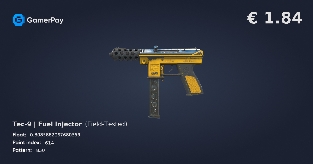 Tec-9 | Fuel Injector on GamerPay