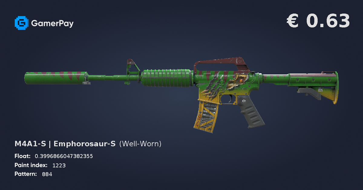 M4A1-S | Emphorosaur-S on GamerPay