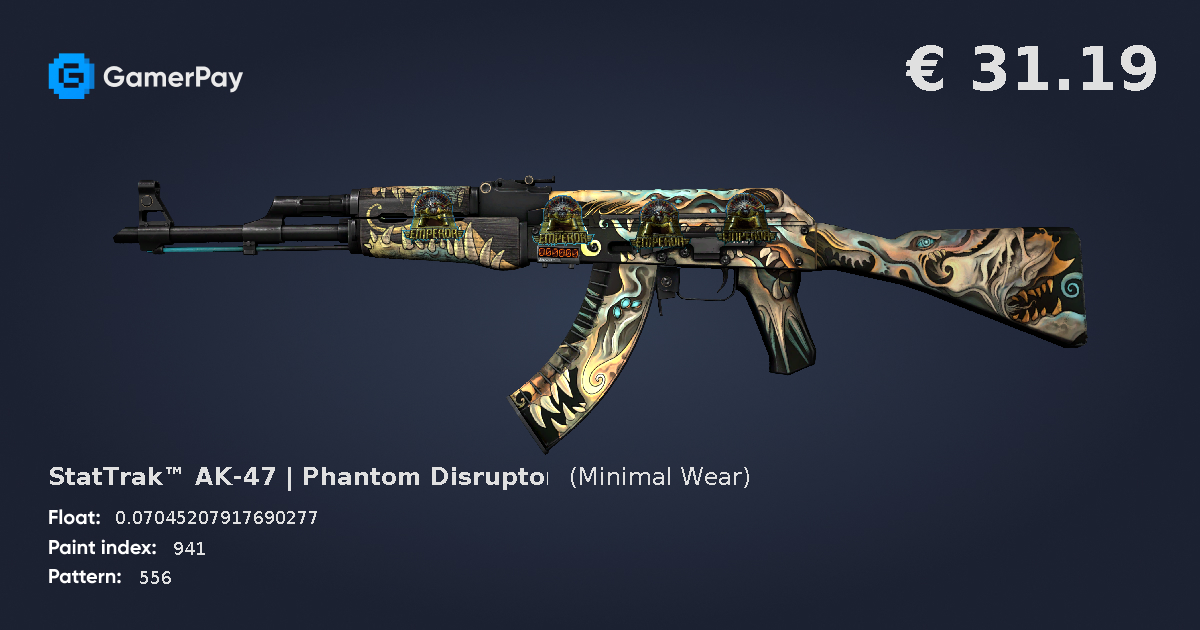 StatTrak™ AK-47 | Phantom Disruptor on GamerPay