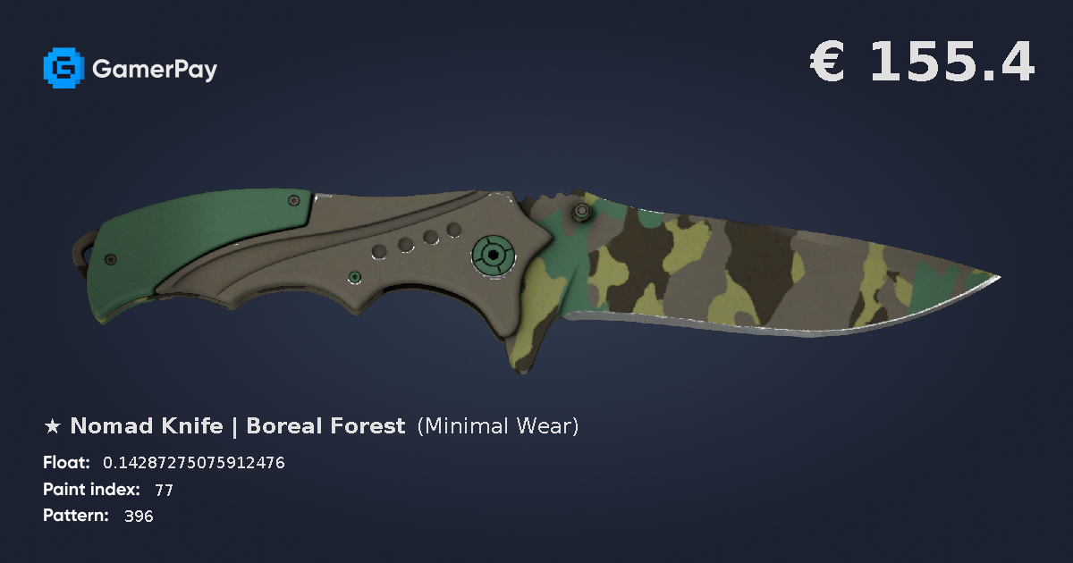 Nomad Knife | Boreal Forest on GamerPay
