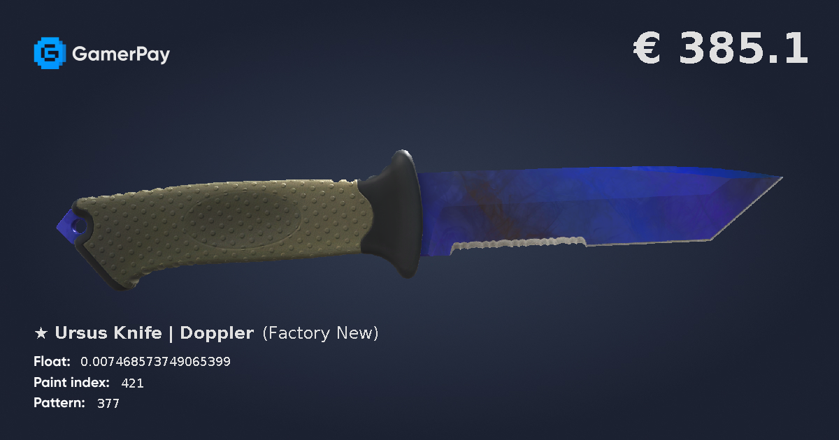 Ursus Knife | Doppler Phase 4 on GamerPay