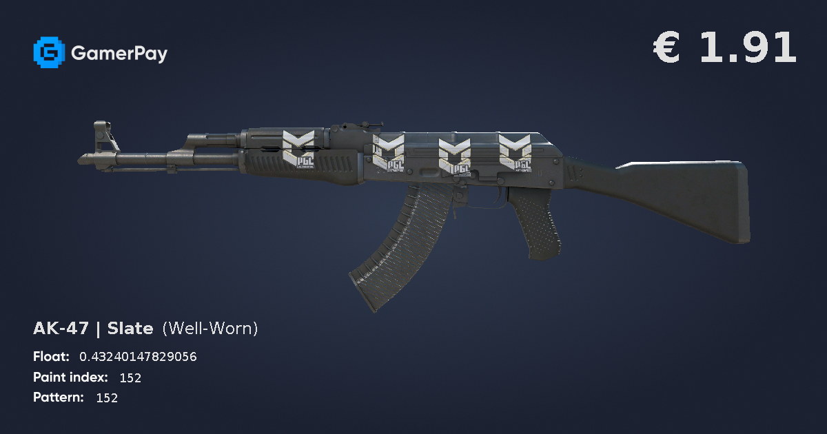 AK-47 | Slate on GamerPay