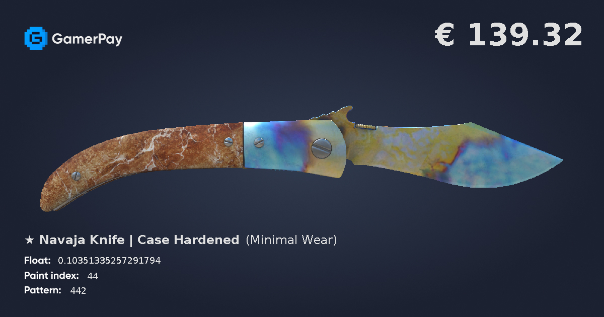 Navaja Knife | Case Hardened on GamerPay