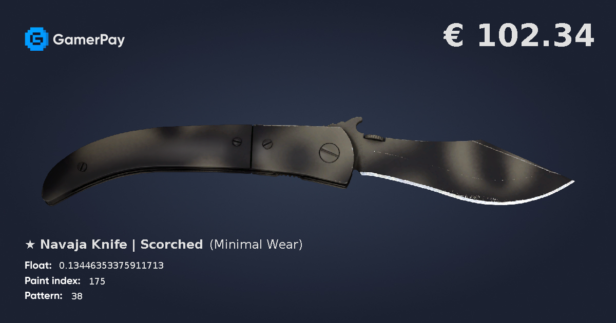 Navaja Knife | Scorched on GamerPay