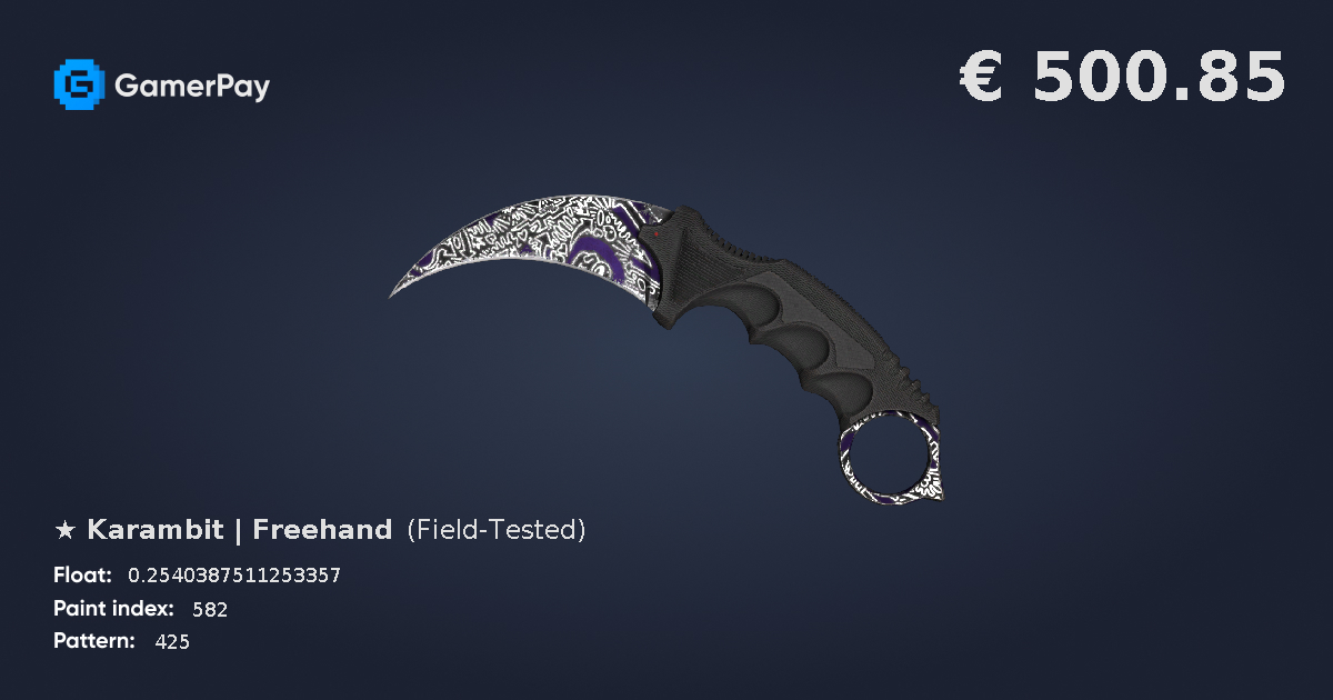 Karambit | Freehand on GamerPay