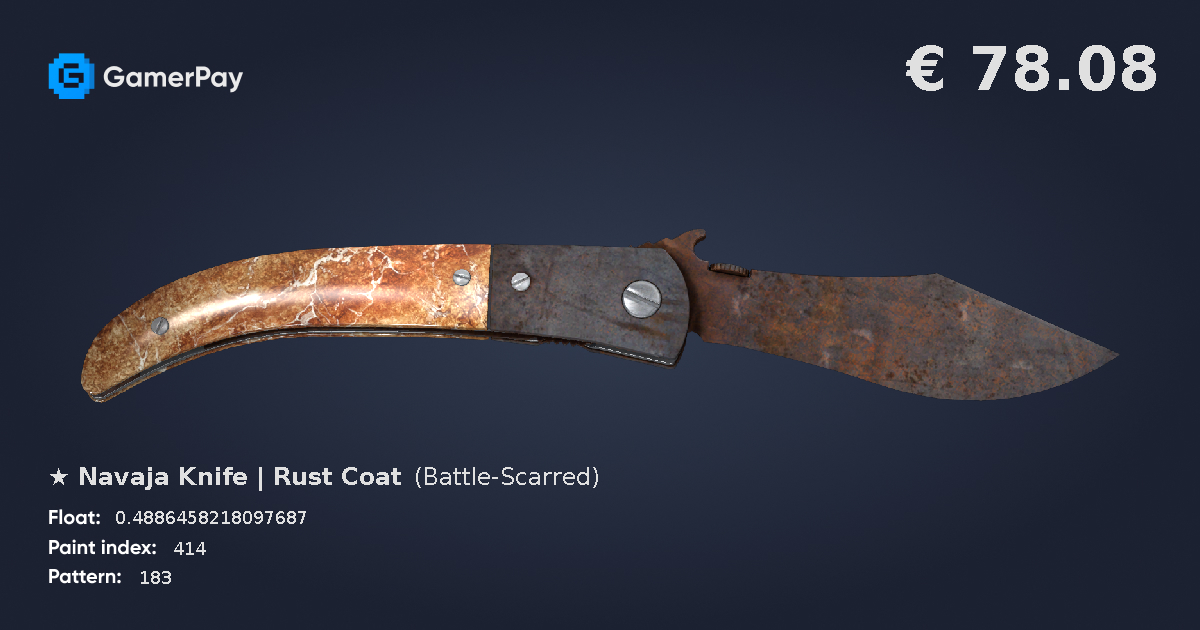 Navaja Knife | Rust Coat on GamerPay