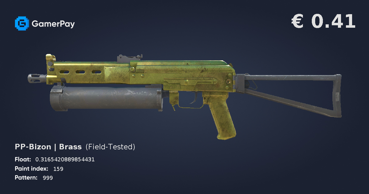 PP-Bizon | Brass on GamerPay