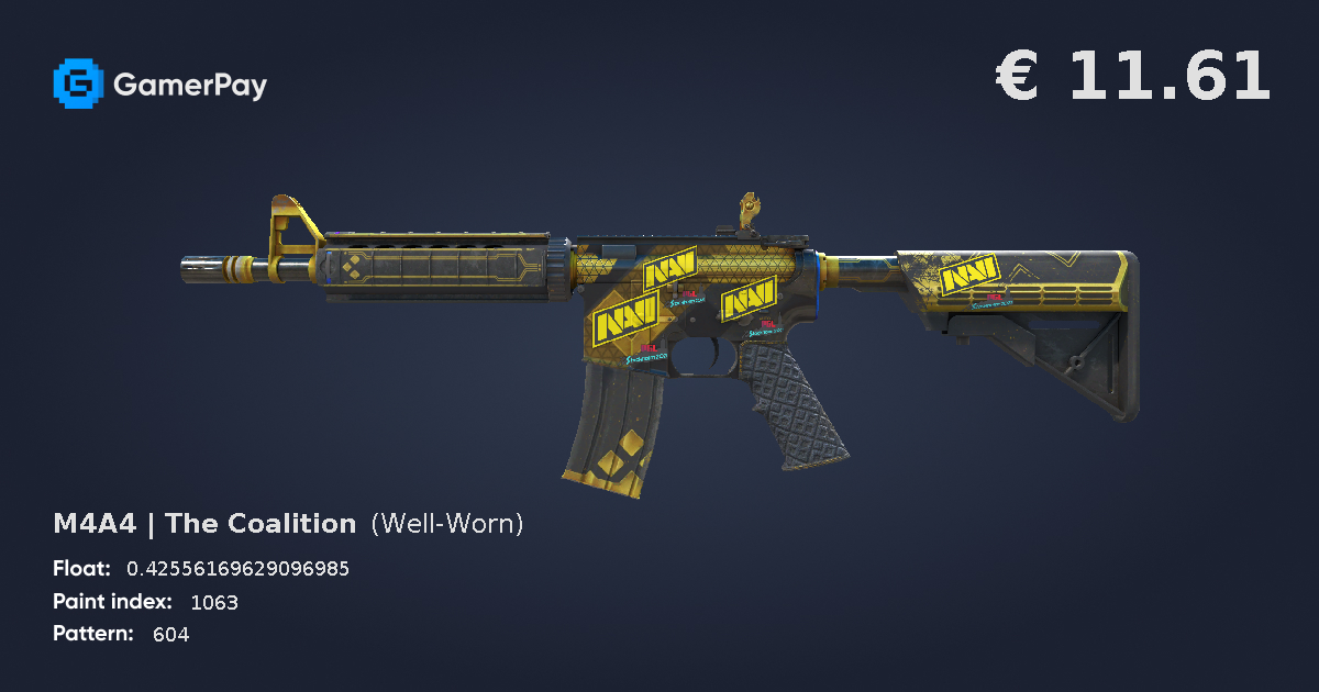 M4A4 | The Coalition on GamerPay