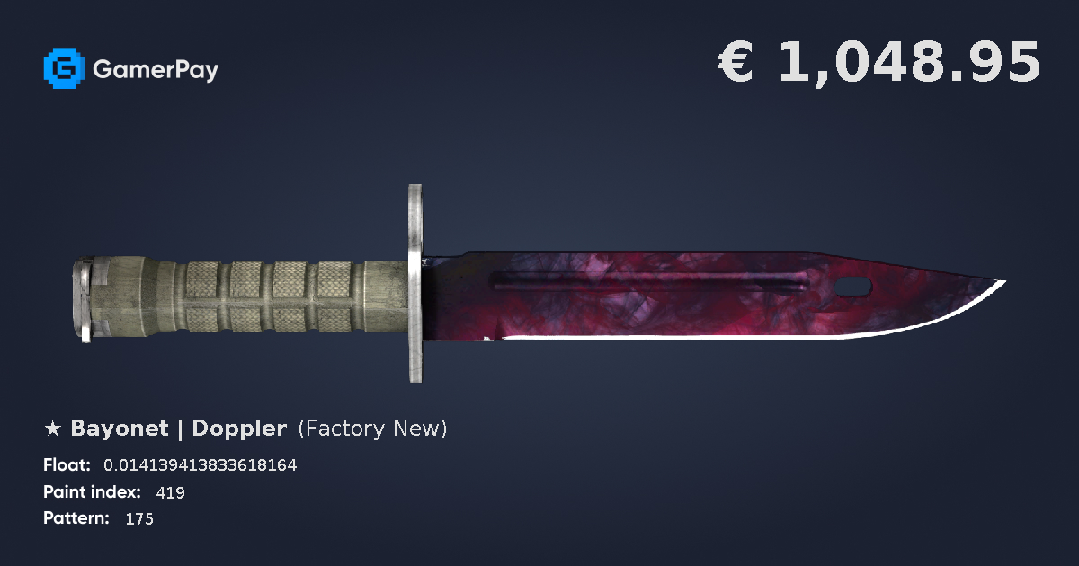 Bayonet | Doppler Phase 2 on GamerPay